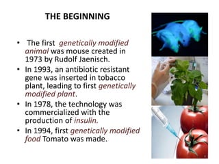 Genetic engineering | PPTX