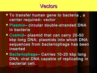 Genetic engineering | PPT