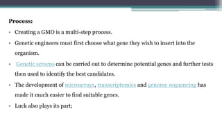Genetic engineering | PPTX