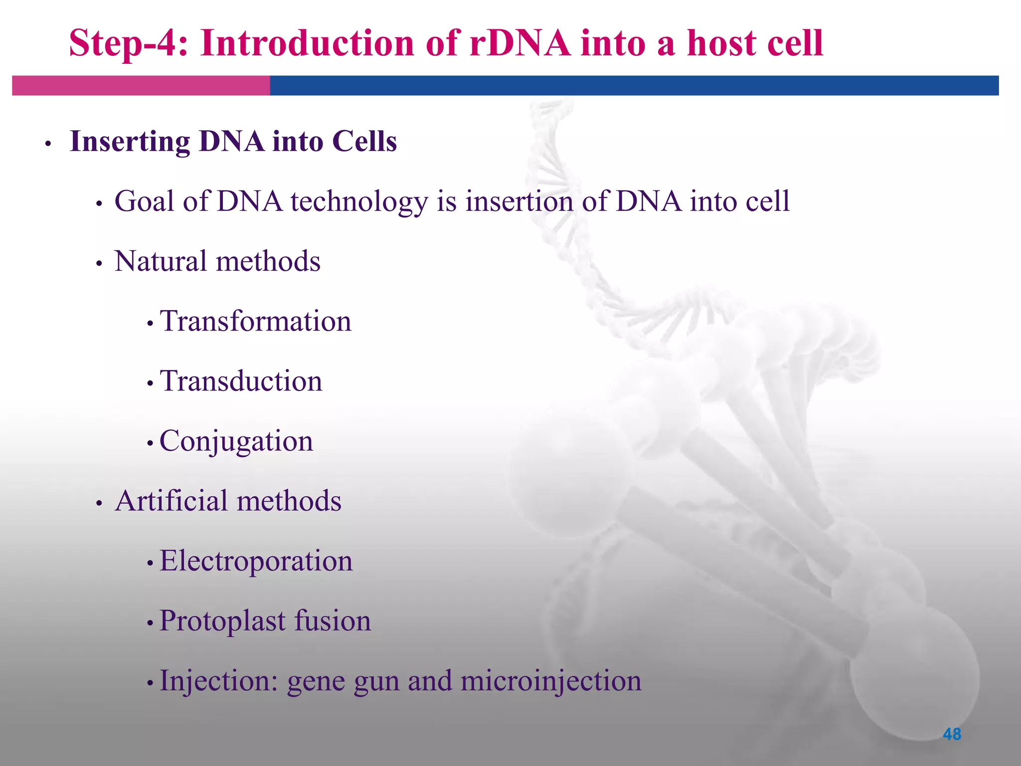 Genetic Engineering | PPTX