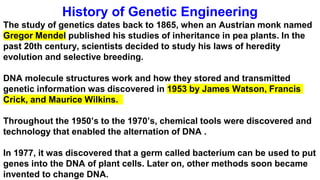 Genetic Engineering .pptx
