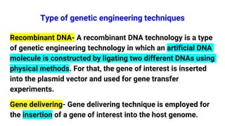 Genetic Engineering .pptx