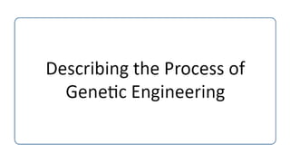 GENETIC ENGINEERING Powerpoint presentations from DOST STARBOOKS | PPT