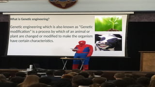 Genetic Engineering. PPT guide for senior high | PPT