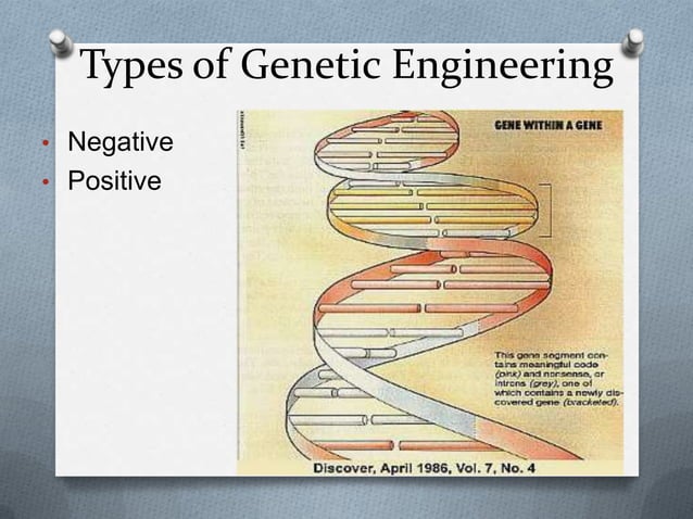 Genetic engineering definition and limitation | PPTX | Biotech and ...