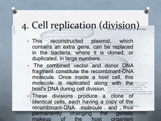Genetic engineering definition and limitation | PPTX