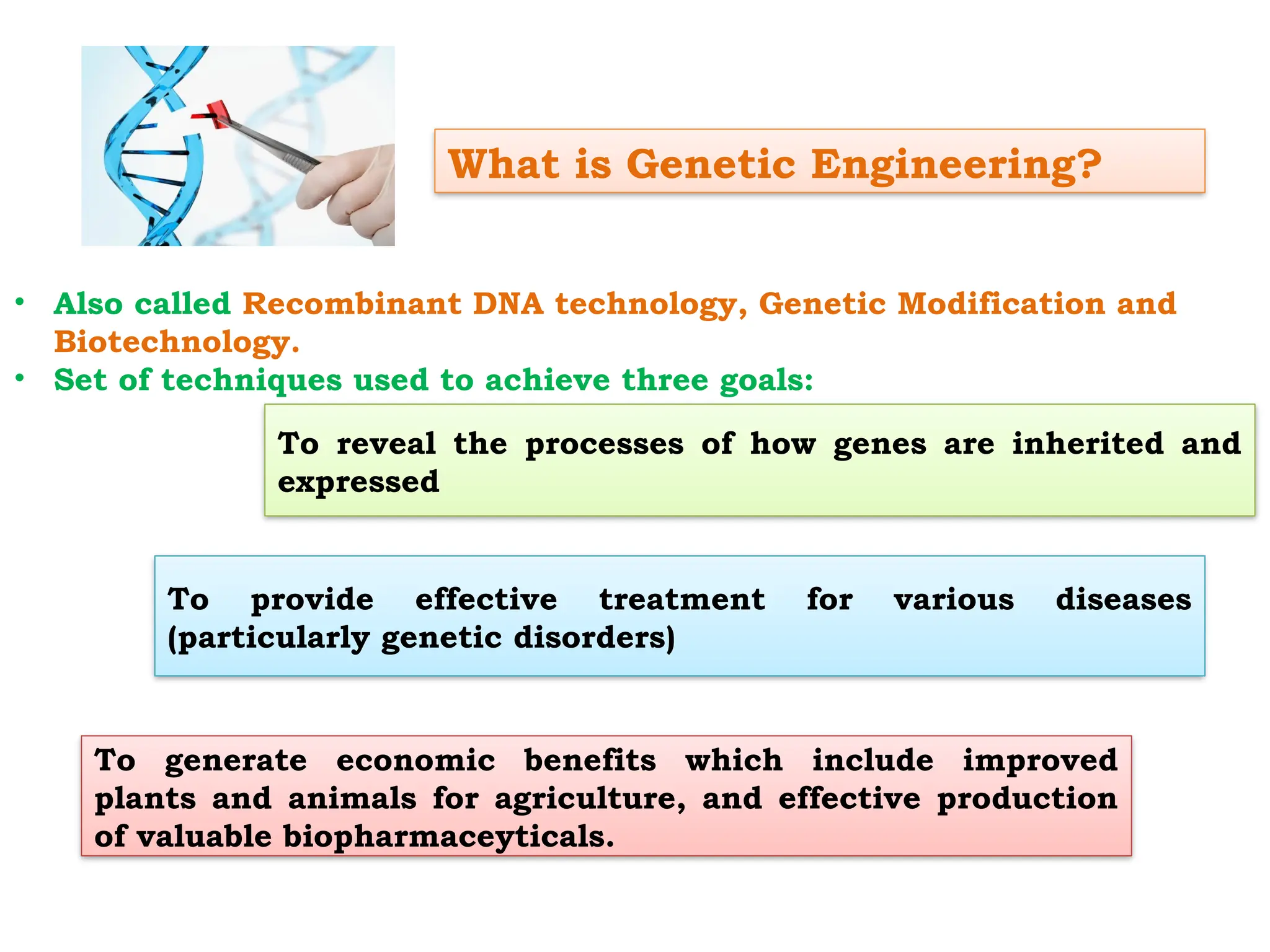 GENETIC ENGINEERING AND ITS APPLICATION.pptx