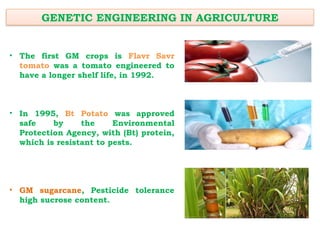 GENETIC ENGINEERING AND ITS APPLICATION.pptx