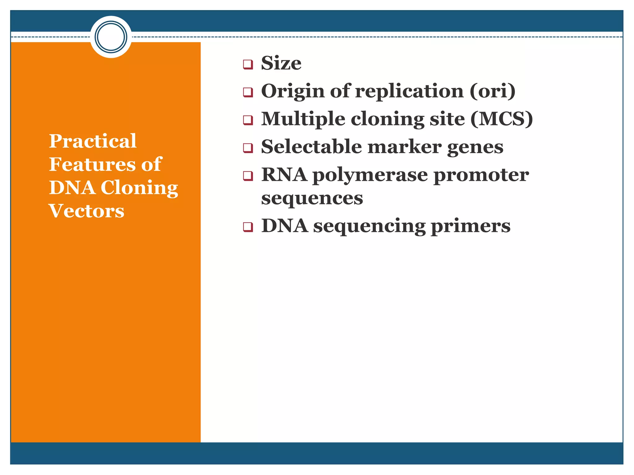 Genetic engineering and recombinant DNA technology | PPTX
