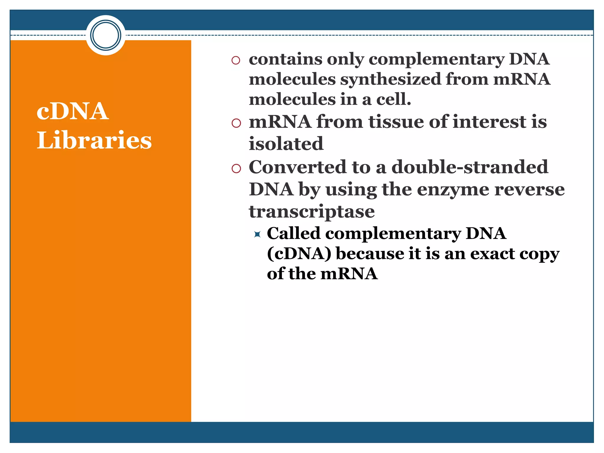 Genetic engineering and recombinant DNA technology | PPTX