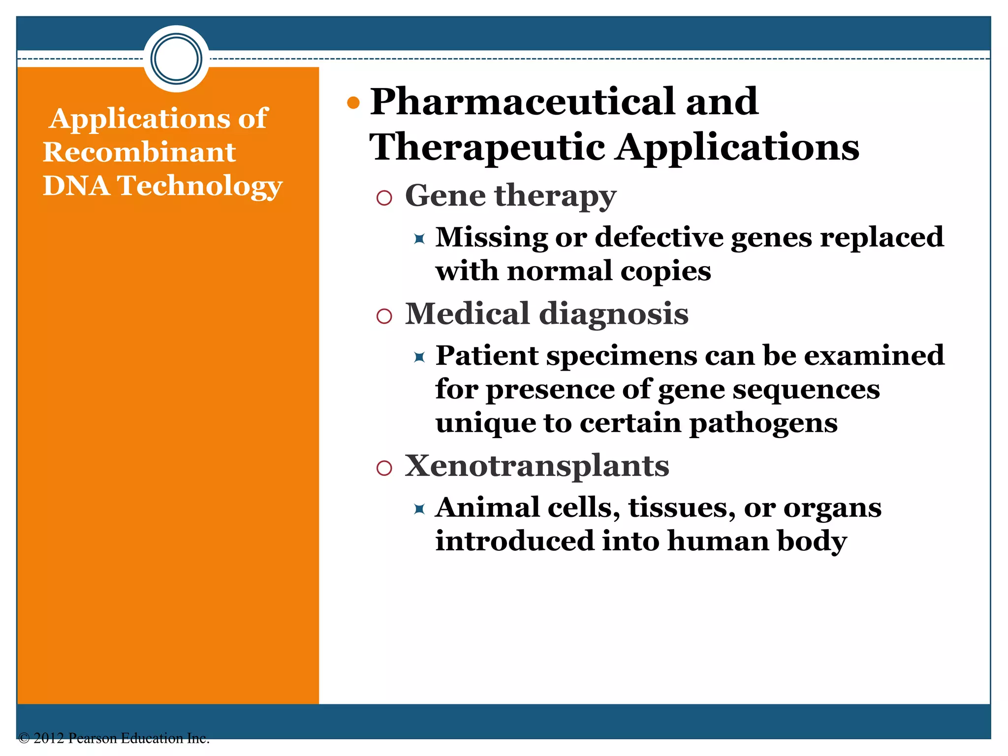 Genetic engineering and recombinant DNA technology | PPTX
