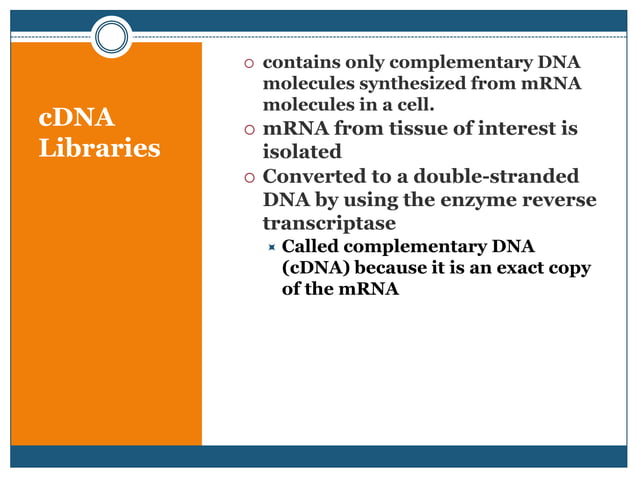 Genetic engineering and recombinant DNA technology | PPTX | Biotech and ...
