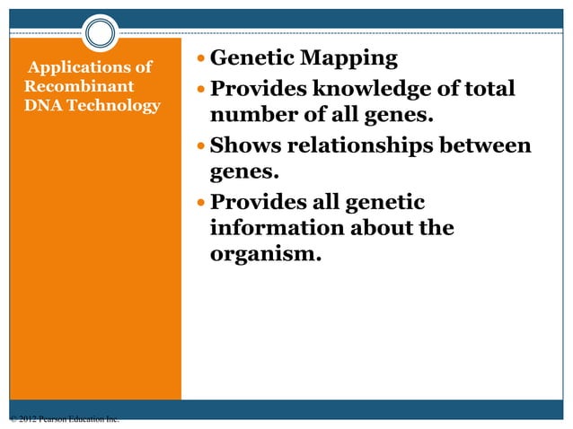Genetic engineering and recombinant DNA technology | PPTX | Biotech and ...