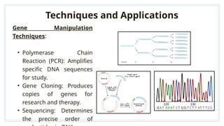 GENETIC ENGINEERING AND BIOTECHNOLOGY... | PPTX