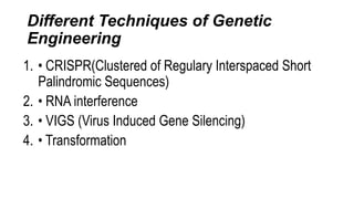 Introduction to genetic engineering by 77.pptx