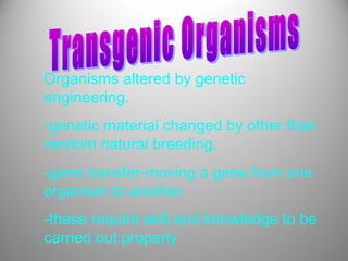 GENETIC ENGINEERING | PPT