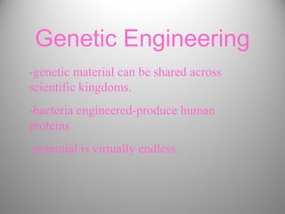 GENETIC ENGINEERING | PPT