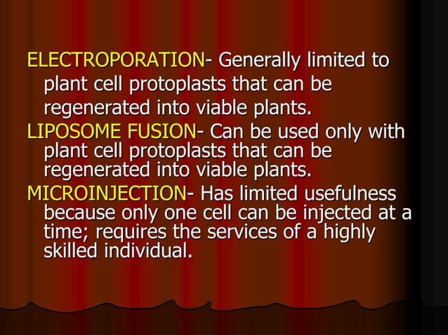 Genetic engineering for crop improvement | PPT | Biotech and Biomedical Industry | Industries