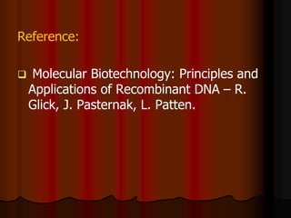 Genetic engineering for crop improvement | PPT