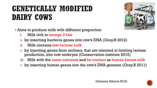 Genetic engineering in animal | PDF