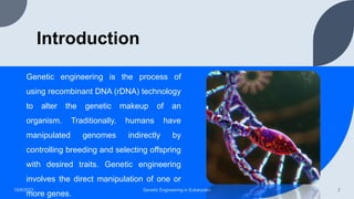 Genetic Engineering in Eukaryotes.pptx