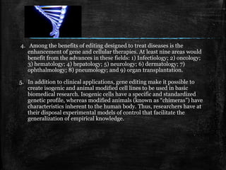 Genetic engineering of humans | PPTX