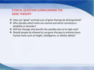 Genetic Engineering | PPTX