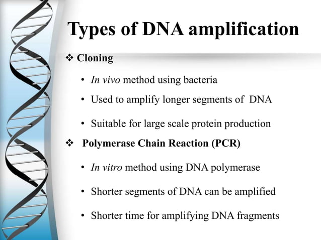 Genetic engineering principle, tools, techniques, types and application ...