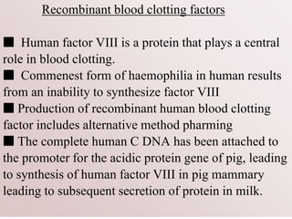 processing of recombinant proteins | PPTX