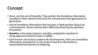 Genetic epidemiology, classification of Genetic Disorder, factor ...