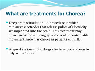 HUNGTINGTON'S CHOREA | PPT