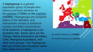 Genetic genealogy | PPTX