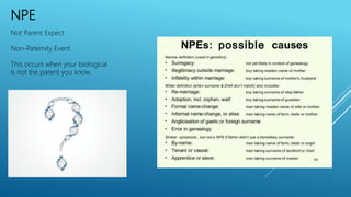 Genetic genealogy | PPTX
