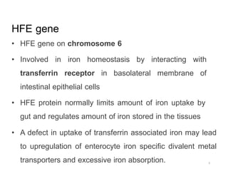 Genetic haemochromatosis | PPTX