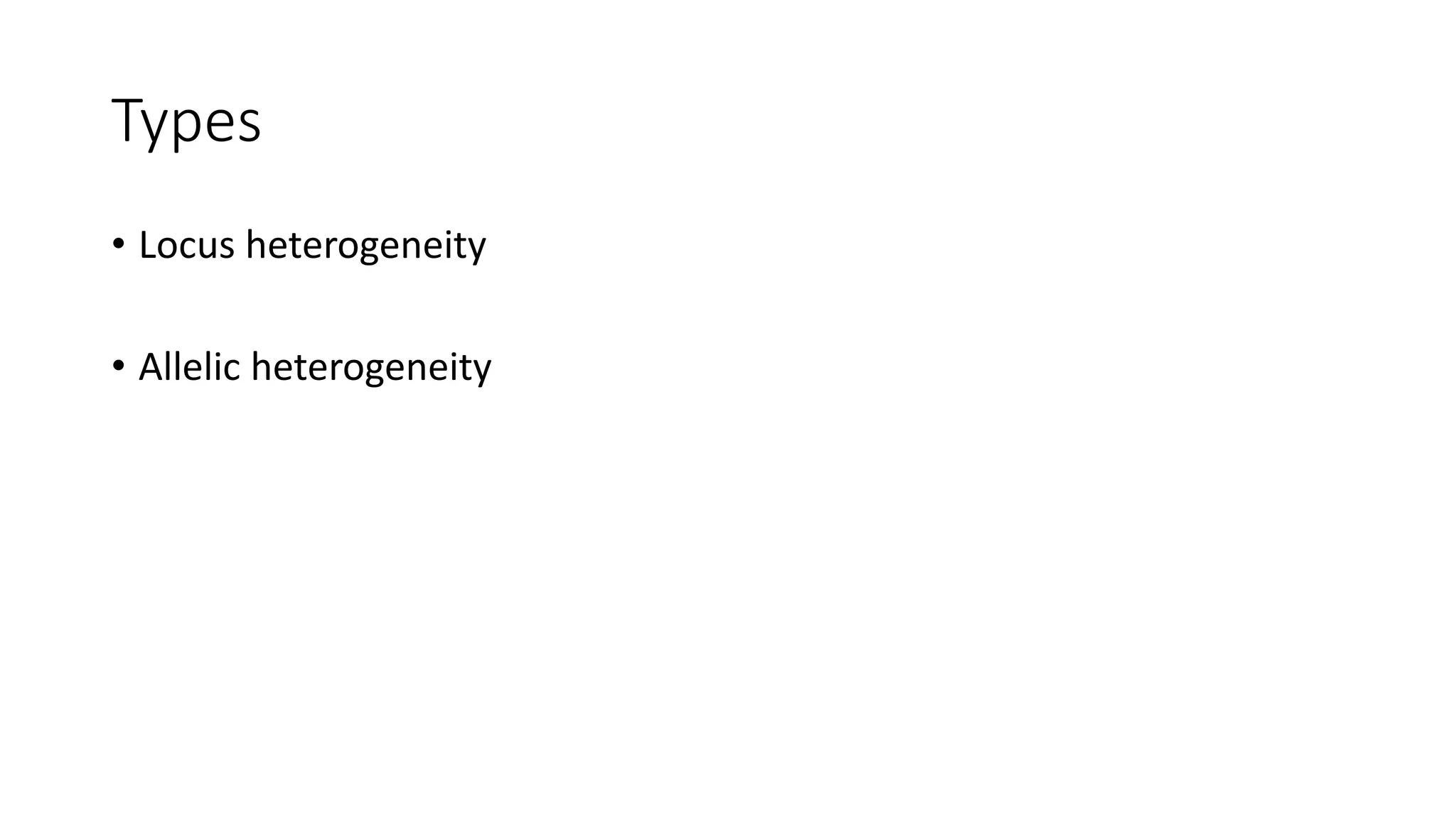 Genetic heterogeneity |Genetics|Animal Genetics|Plant Genetics| | PPT Genetic heterogeneity |Genetics|Animal Genetics|Plant Genetics| | PPT