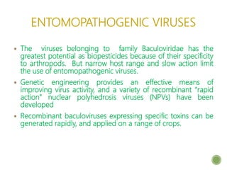 Genetic improvement of natural enemies | PPTX