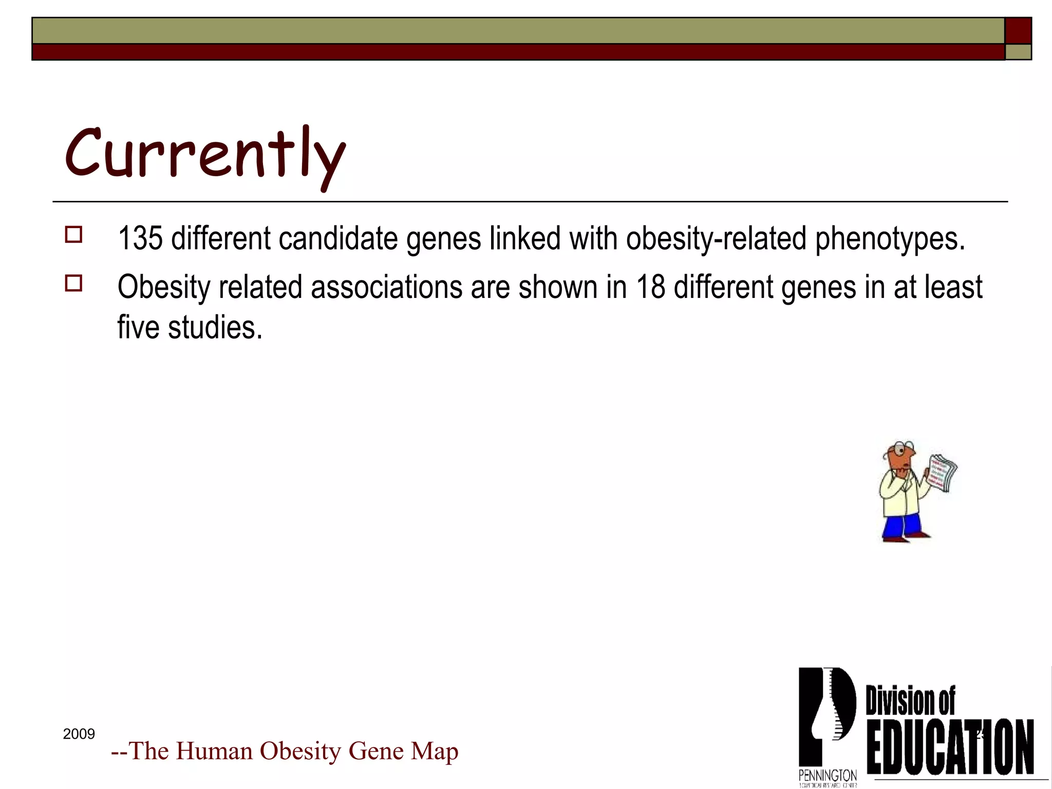 Genetic influences on obesity development | PPT