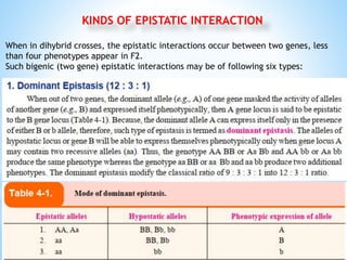 Genetic Interaction and Lethal Gene.pptx