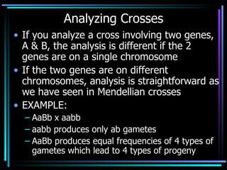 Genetic Linkage Example