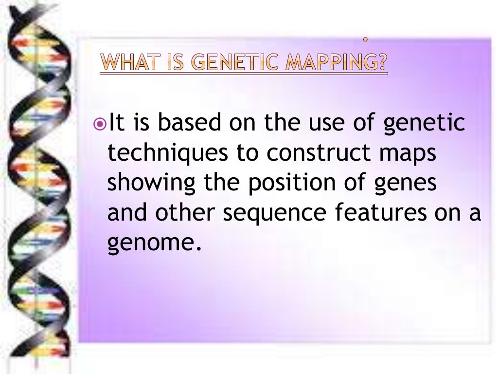 Genetic mapping