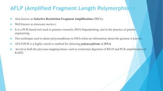 Genetic mapping and sequencing | PPTX