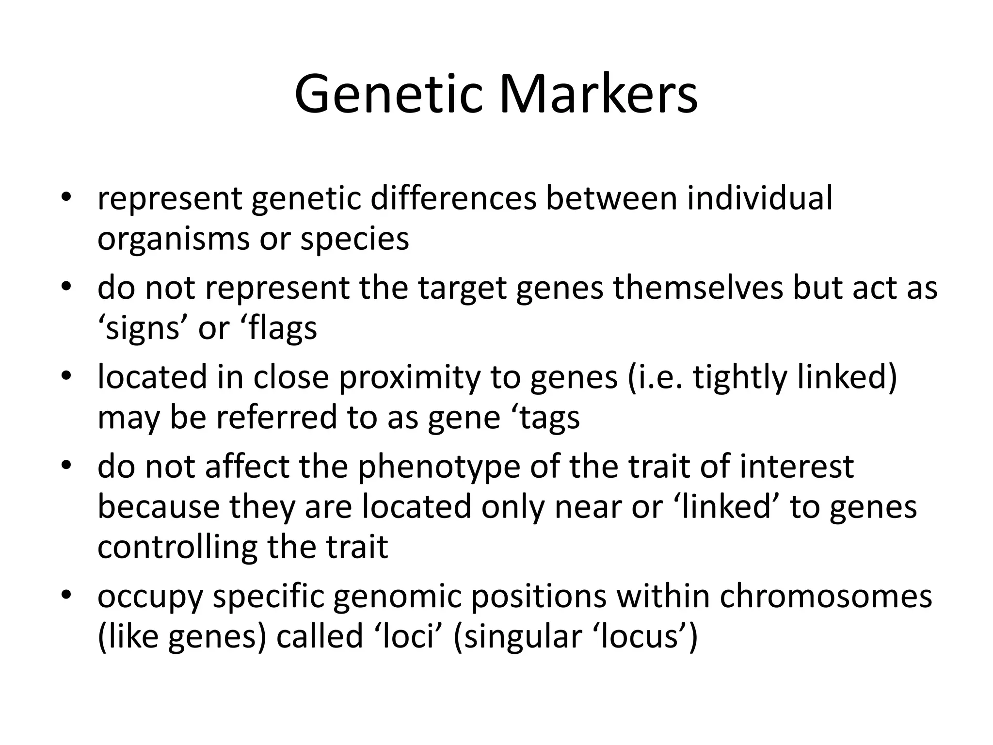 Genetic marker (1) | PPTX