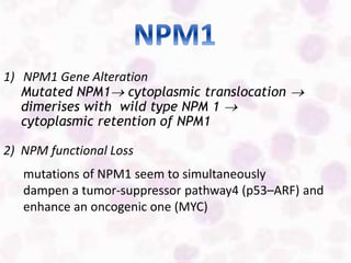 Genetic Markers in AML | PPT