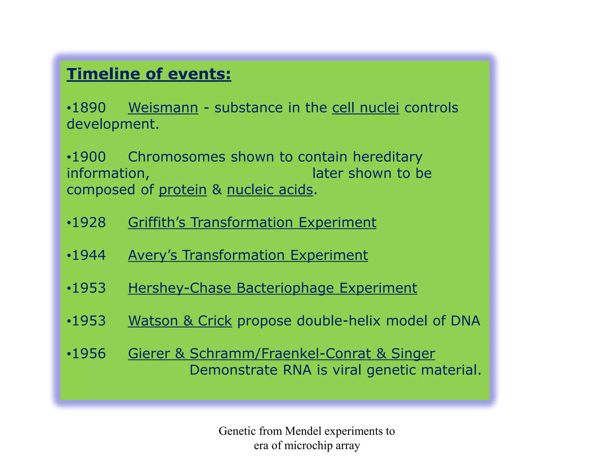 Genetic material early experiments structure of DNA.pdf