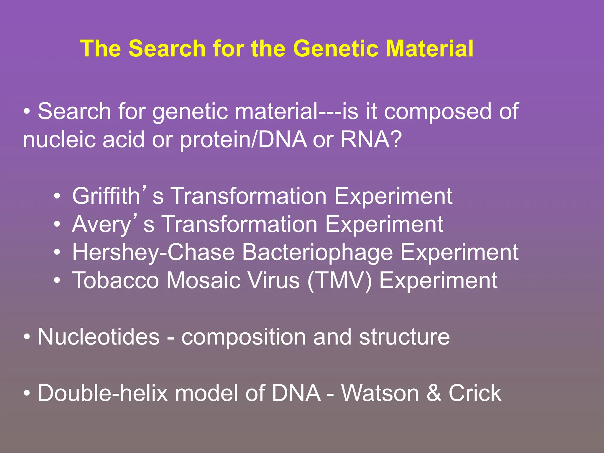 Genetic materials .ppt