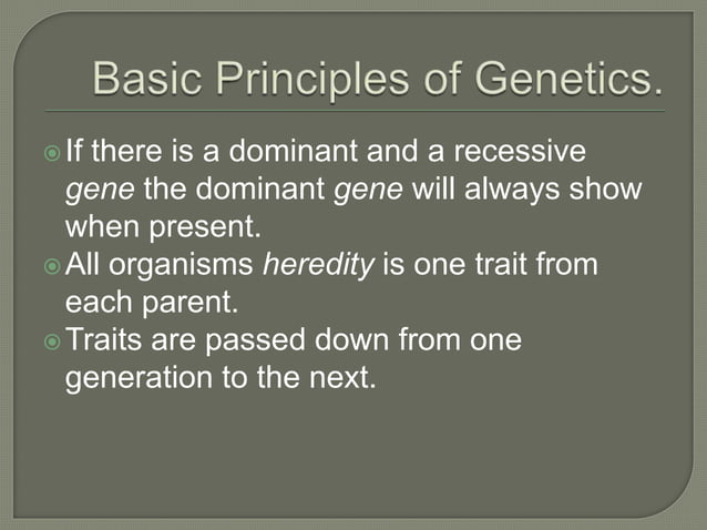 Genetic modification | PPT
