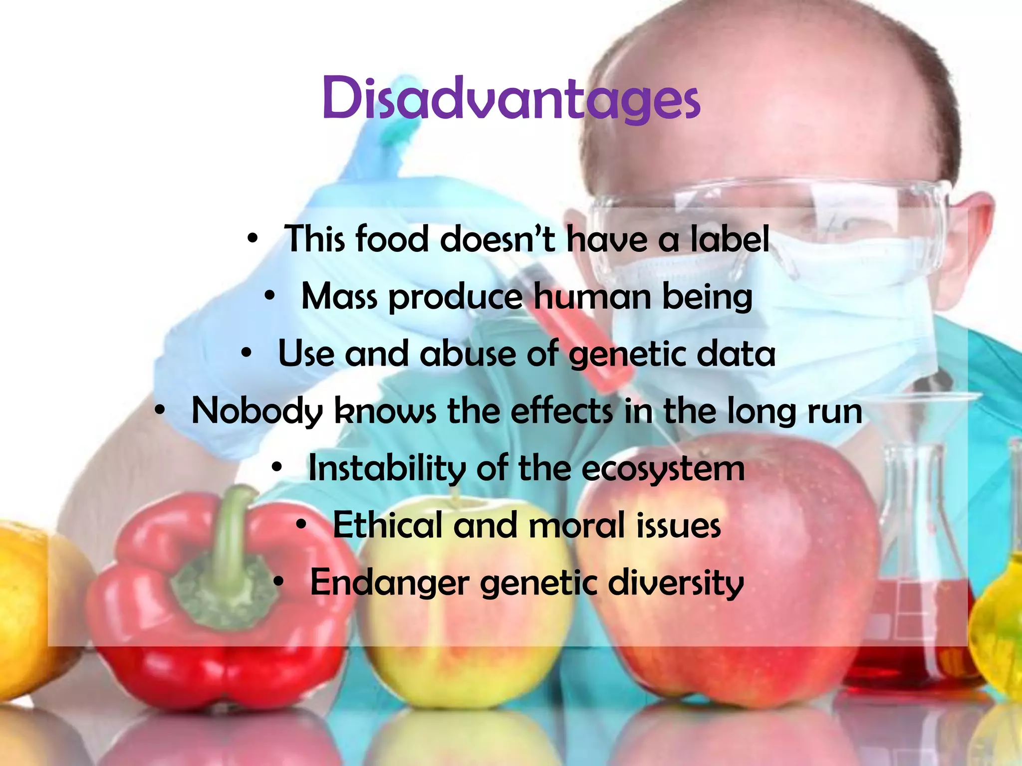 Genetic modification | PPTX