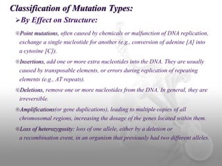 Genetic Mutation | PPTX
