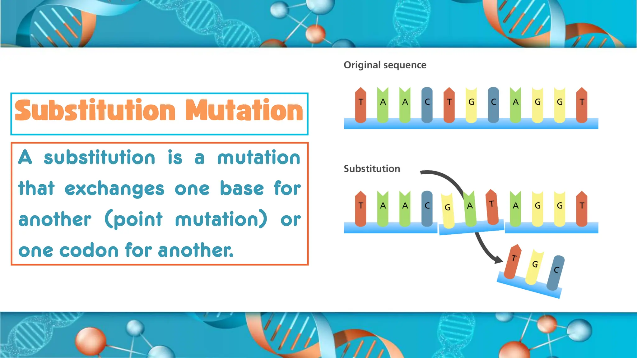 Genetic Mutations dieses A genetic mutation is a change that occurs in ...