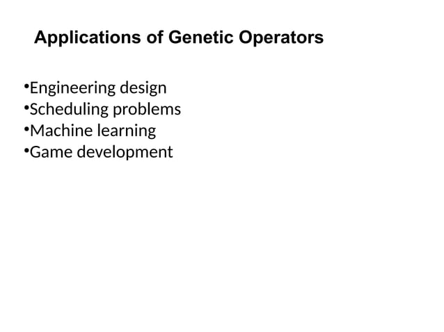 Genetic Operators By Robin(23188) in AI.pptx